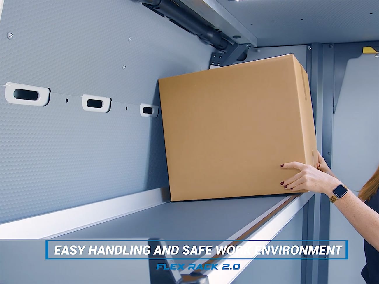 FlexRack 2.0. Het klimaatneutrale opklapbare legbordensysteem