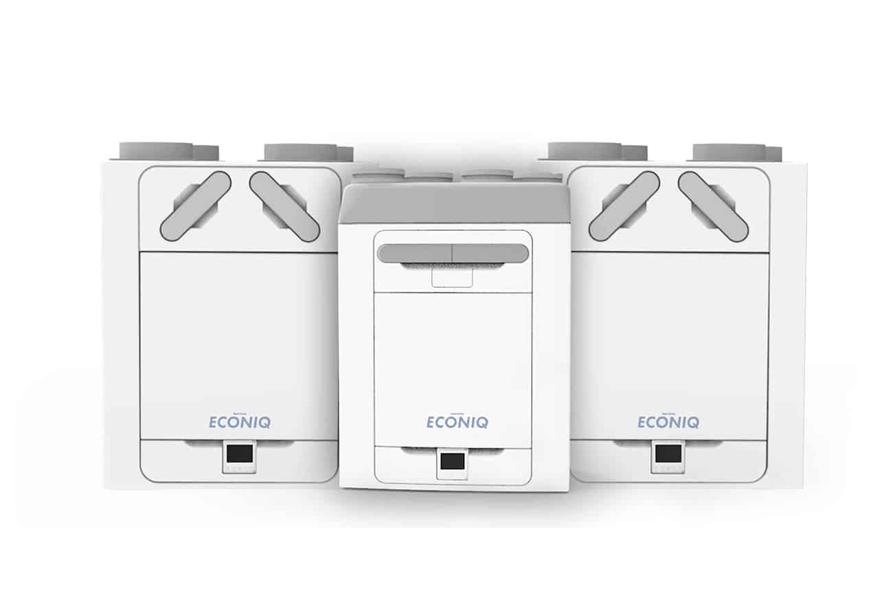 All-inclusive ventilatiefamilie met drie leden