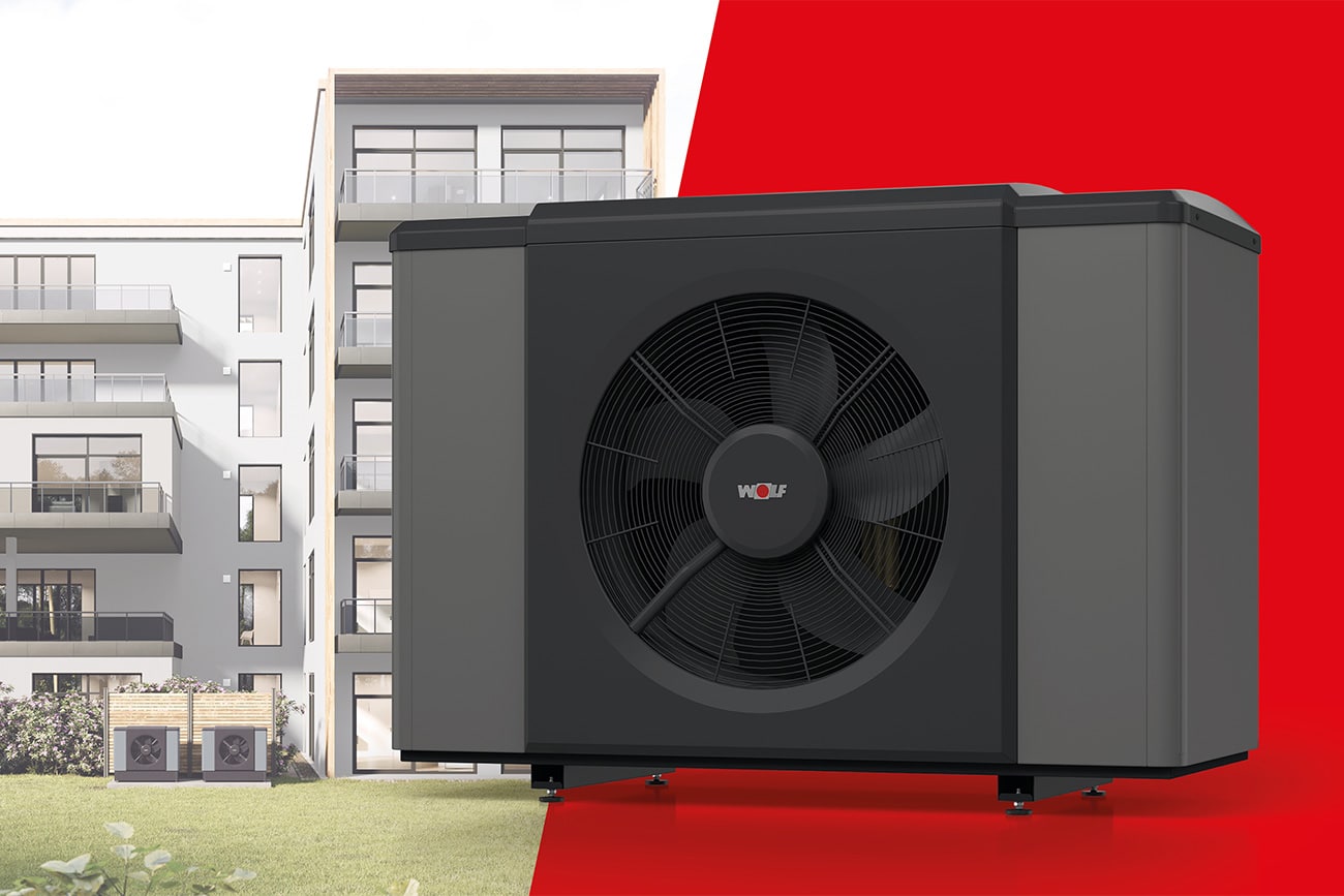 CHA-monobloc warmtepomp van WOLF: premium oplossing in de nieuwe ...