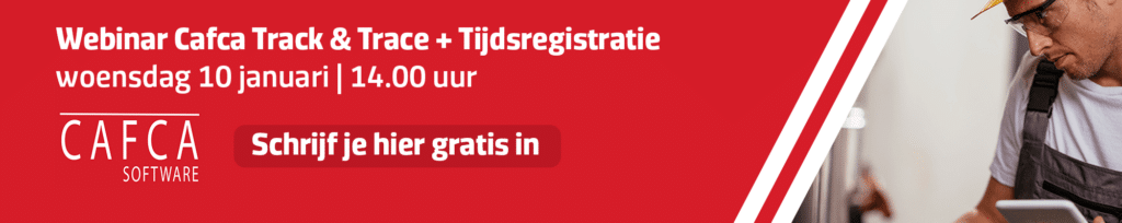 Wat kan Cafca Track + Tijdsregistratie voor je installatiebedrijf betekenen