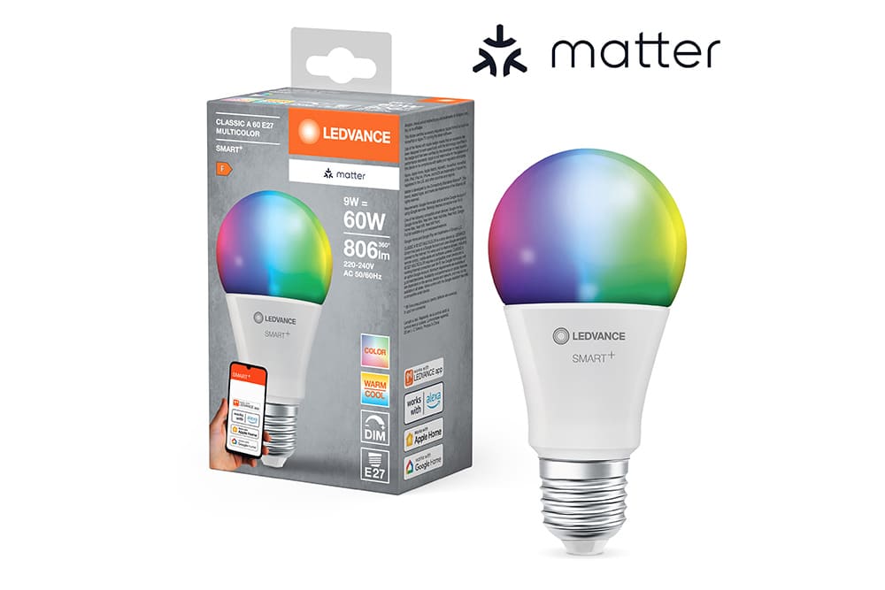 LEDVANCE Introduceert Matter-Compatibele LED Lampen Een nieuwe stap in ...